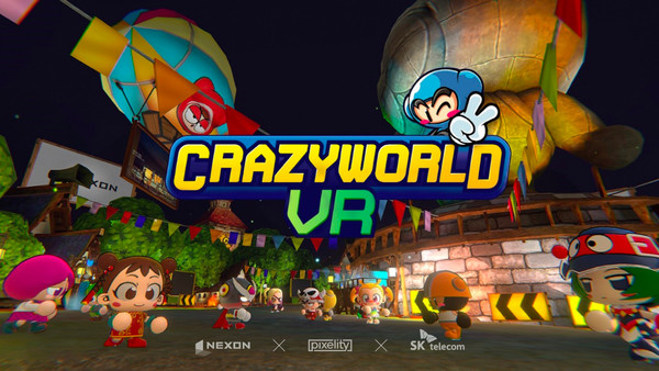 SKT, VR 멀티게임 ‘크레이지월드 VR’ 정식 출시…전 세계 게이머들과 소통
