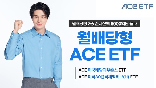한투운용, 월배당형 ACE ETF 2종 순자산액 5000억원 돌파